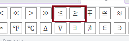 Cara Membuat Symbol Lebih Besar Sama Dengan dan Lebih Kecil Sama Dengan ...