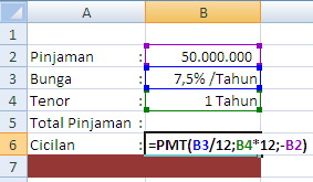 3 Rumus Excel Yang Dapat Digunakan Untuk Menghitung Bunga Anuitas - ADH ...