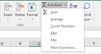 Cara Menggunakan Rumus Excel Melalui AutoSum Pada Tab Home - ADH-EXCEL ...