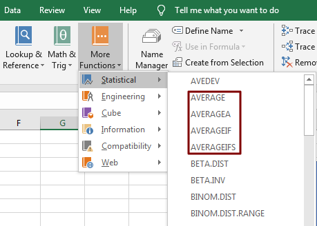 Gunakan 3 Rumus Excel Ini Untuk Menghitung Rata - Rata Dalam Excel ...