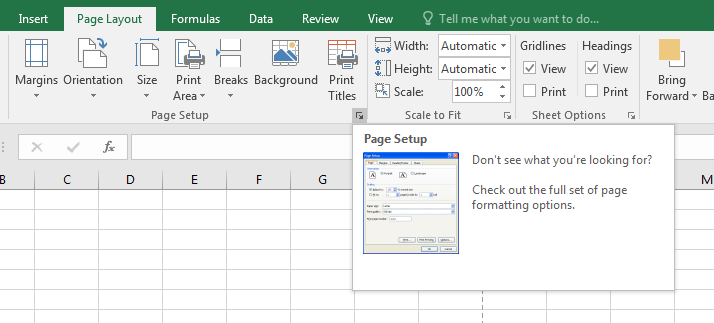 3 Cara Menampilkan Kotak Dialog Page Setup Untuk Mengatur Margin Dalam ...