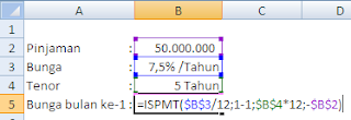 Rumus Untuk Menghitung Bunga Efektif Dalam Microsoft Excel - ADH-EXCEL ...