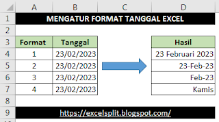 Cara Mengatur Format Tanggal Dalam Excel Dengan Cepat dan Mudah - ADH ...
