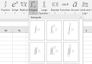 Cara Menampilkan Symbol Integral dan Radical Dalam Excel - ADH-EXCEL ...