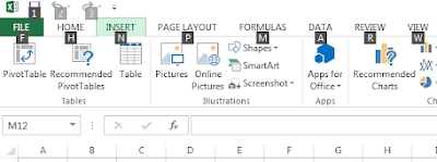 Cara Membuka Tab Ribbon Dalam Excel Dengan Menggunakan Shortcut - ADH ...
