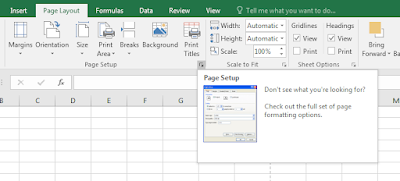 3 Cara Menampilkan Kotak Dialog Page Setup Untuk Mengatur Margin Dalam ...